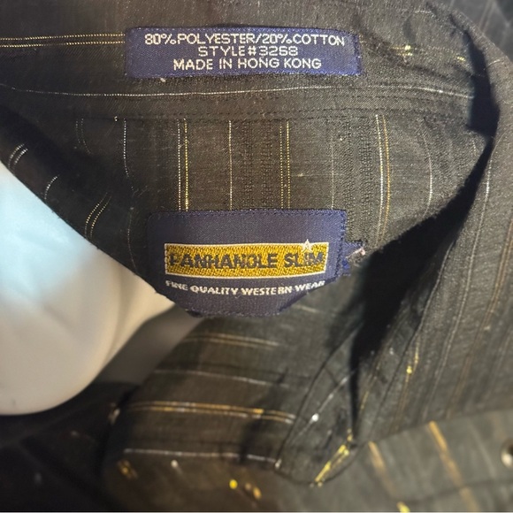 Panhandle Slim | Shirts | Mens Panhandle Slim Black Western Shirt Gold ...